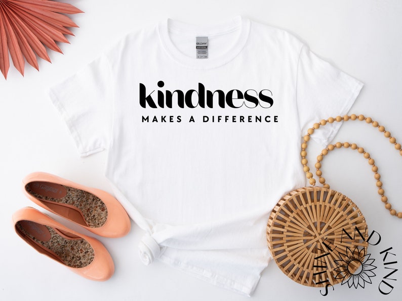 Kindness Makes A Difference SVG Kindness SVG for Kindness T-shirts - Etsy