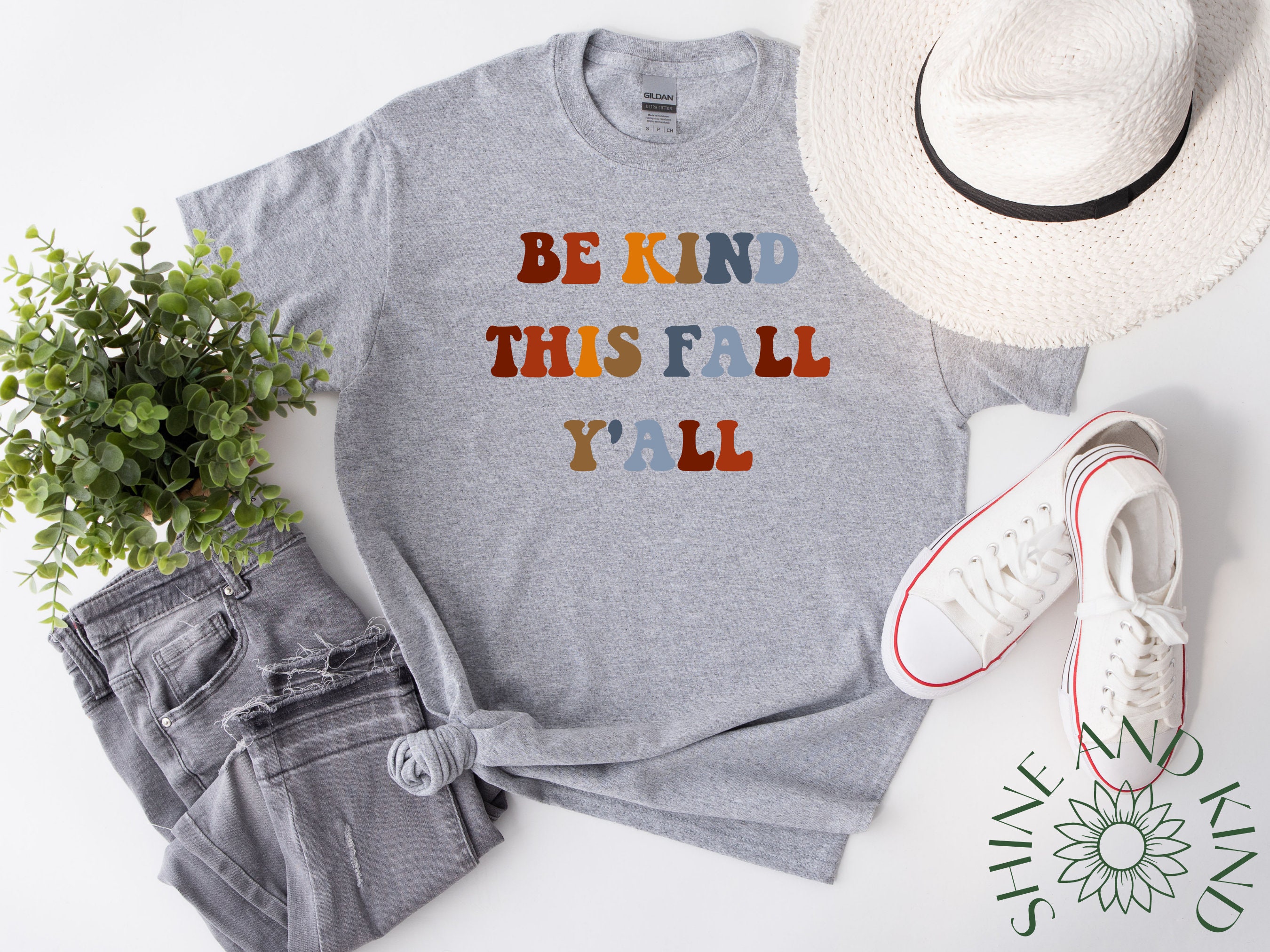 Fall Kindness SVG File for Cricut Digital Download Art PNG File for ...