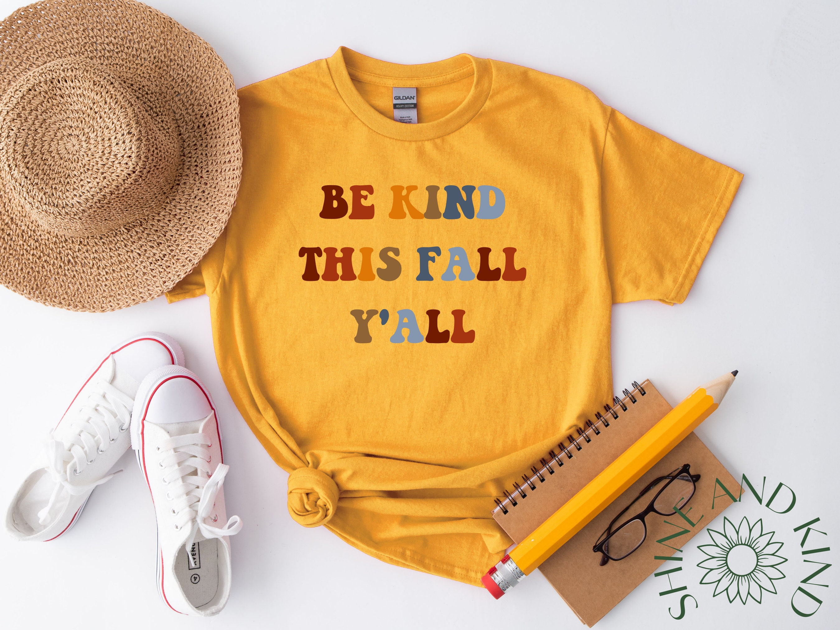 Fall Kindness SVG File for Cricut Digital Download Art PNG File for ...