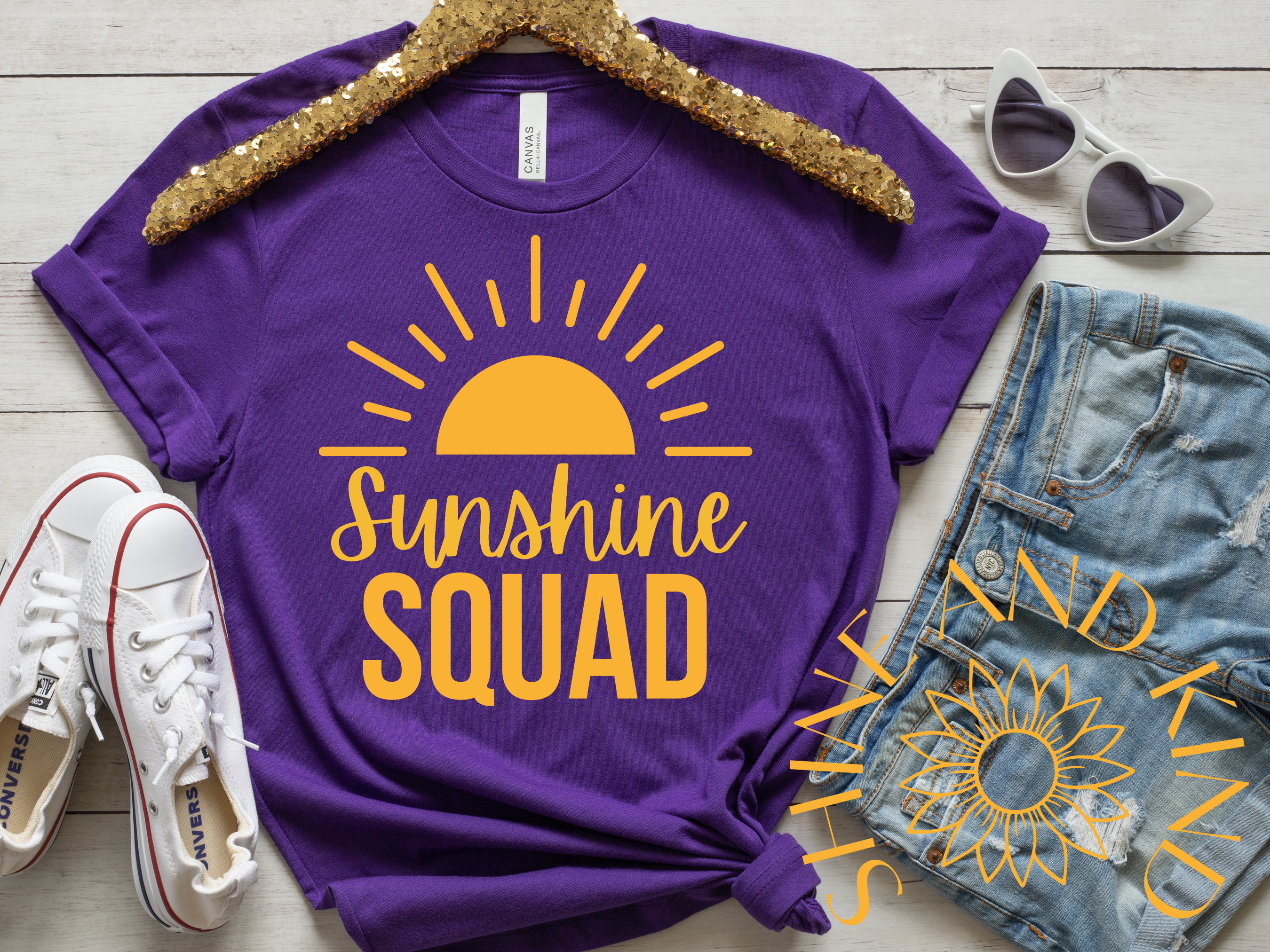 Sunshine Squad SVG for Sunshine Committee | Sunshine Committee Tees ...