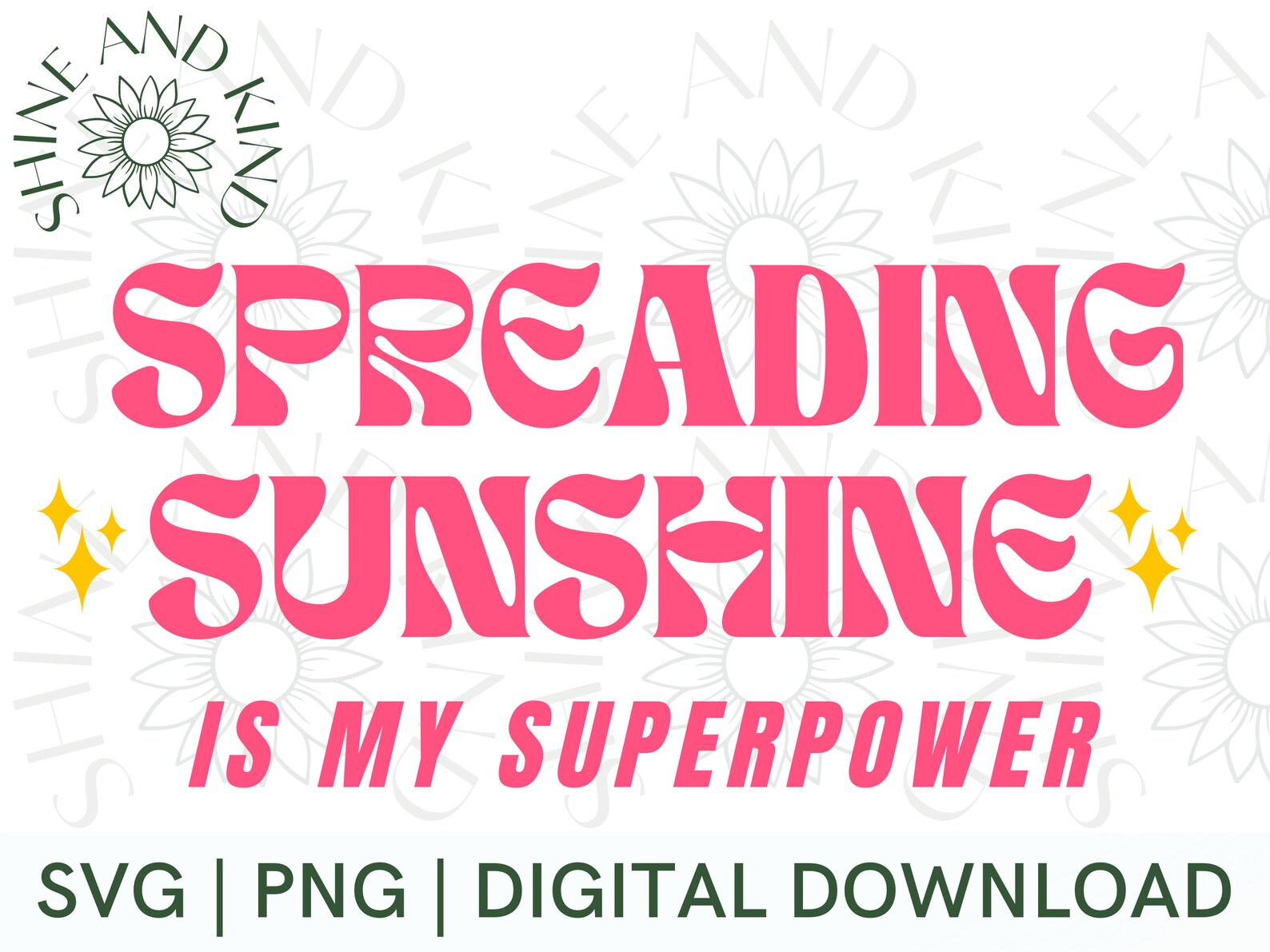 Spreading Sunshine is My Superpower SVG Cut File for Teacher Sunshine ...