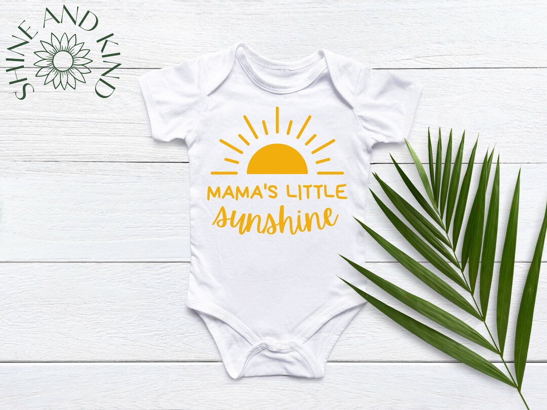 Mama's Little Sunshine SVG Cut File and PNG File | My Only Sunshine SVG ...