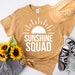 Sunshine Committee Bundle | Svgs for Positive Inspirational T-shirts - Etsy