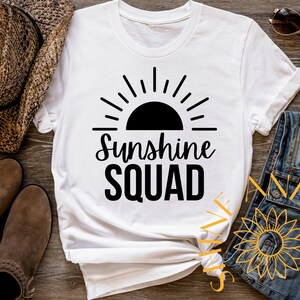 Sunshine Squad SVG for Sunshine Committee | Sunshine Committee Tees ...