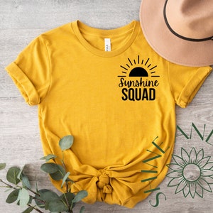 Sunshine Squad SVG for Sunshine Committee | Sunshine Committee Tees ...