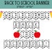 Back to School Banner: Black Polka Dot Classroom Decor (PDF) - Etsy
