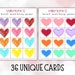 Valentine's Heart Matching Game - Fun and Educational Activity - Etsy