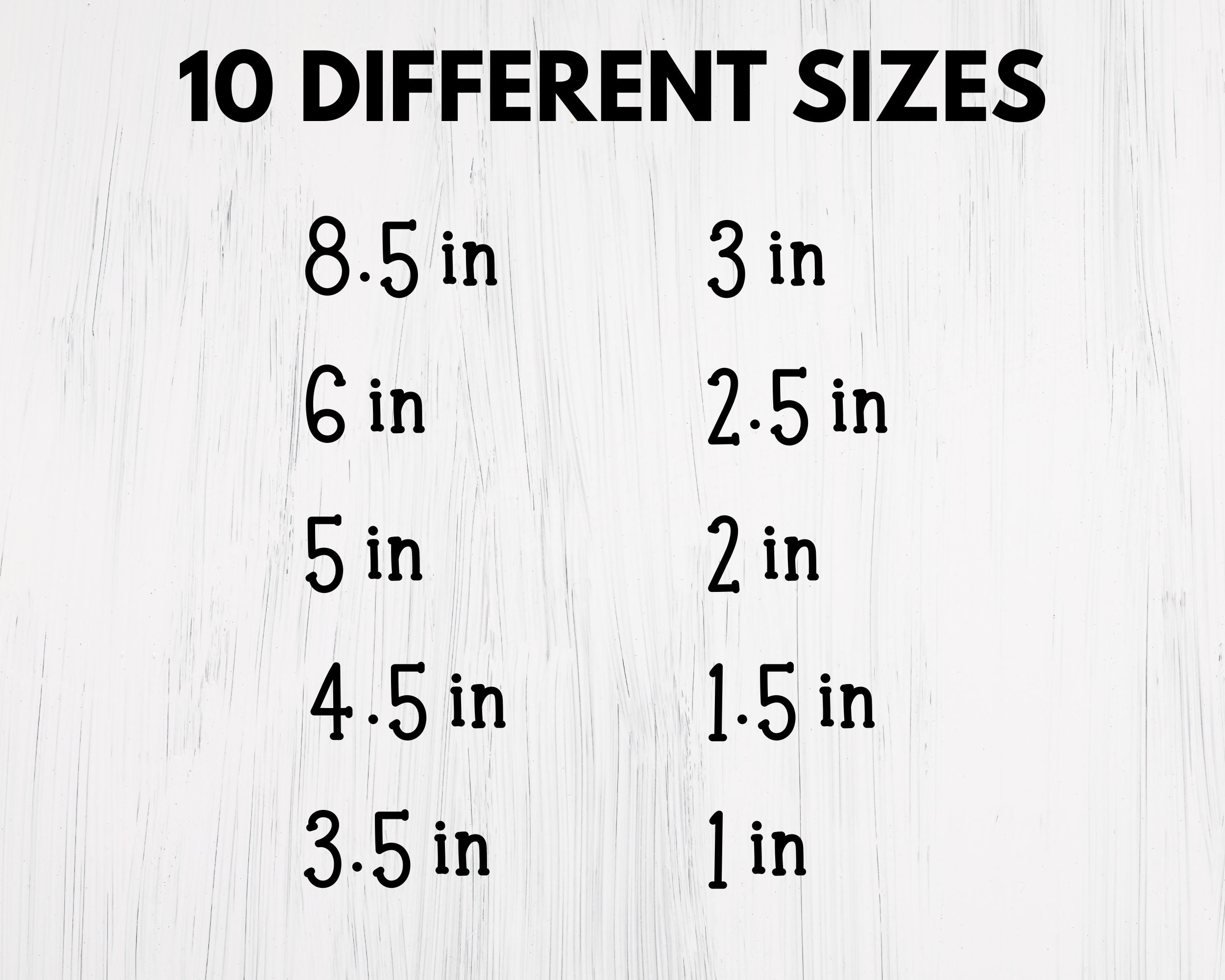 Shamrock Template Bundle: 10 Sizes for St. Patrick's Day Crafts (PDF ...