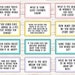Family Conversation Starter Cards: 200 Printable Questions (PDF) - Etsy