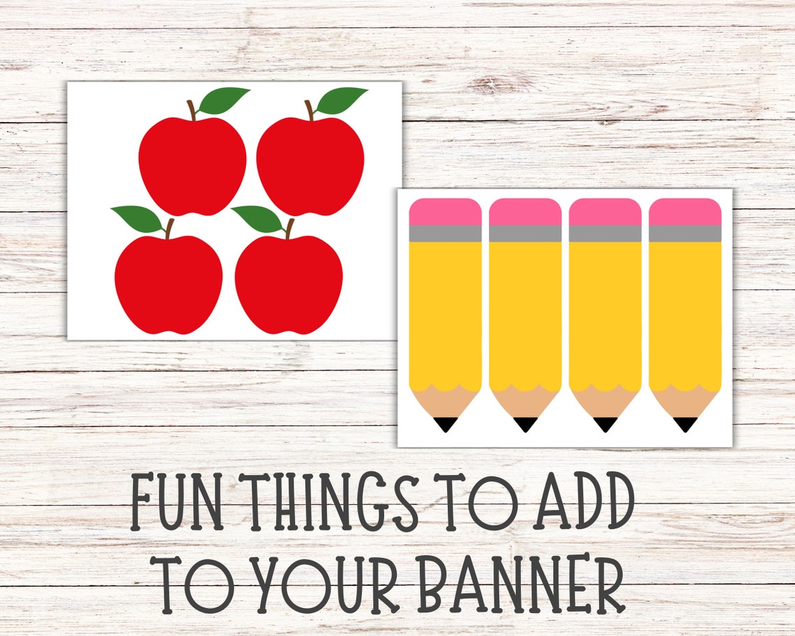 Back to School Banner: Black Polka Dot Classroom Decor (PDF) - Etsy