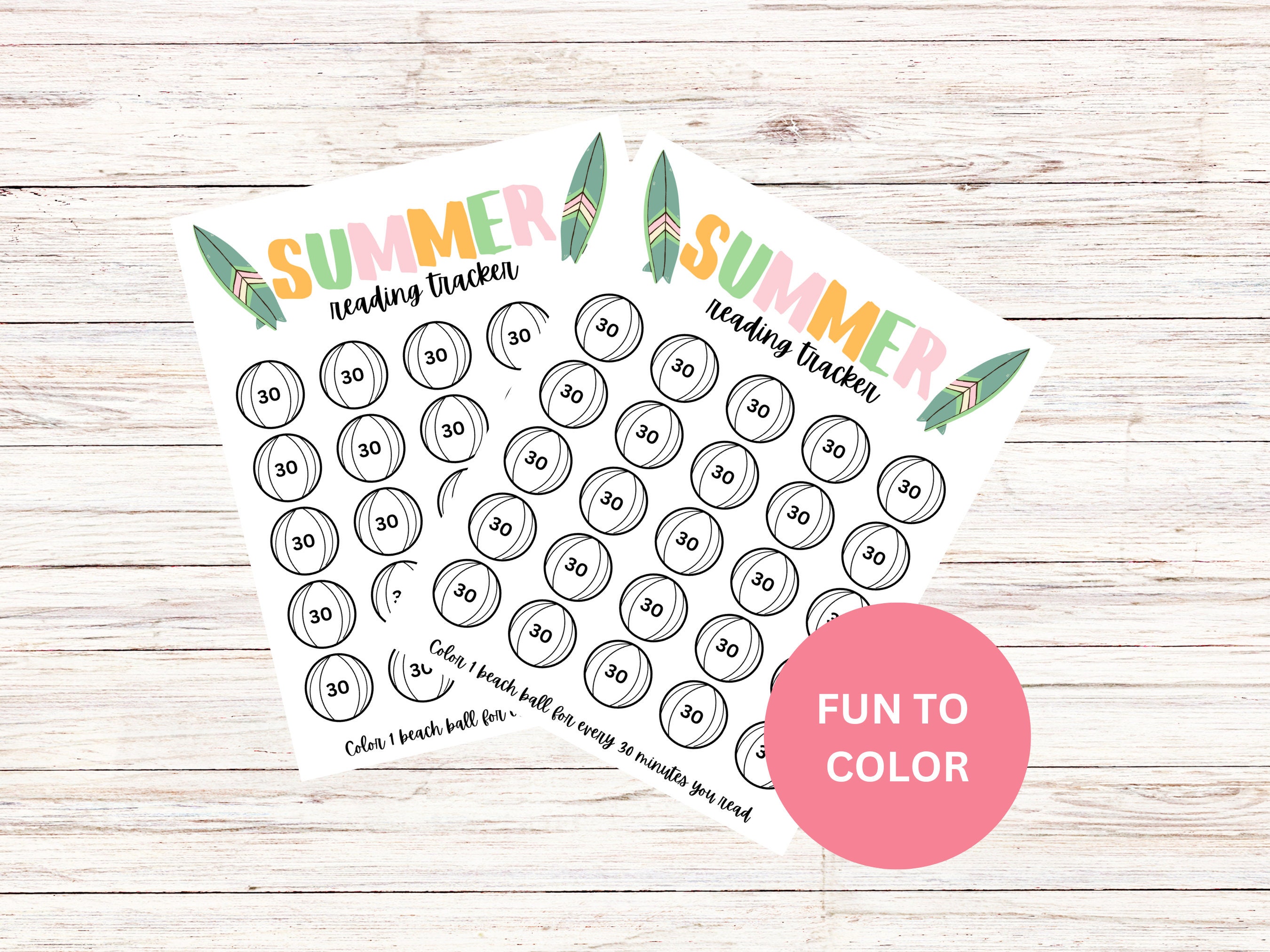 Printable Summer Reading Chart and Tracker Summer Activities - Etsy