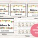 Welcome to Fourth Grade Sign & Gift Tags (digital Download) - Etsy