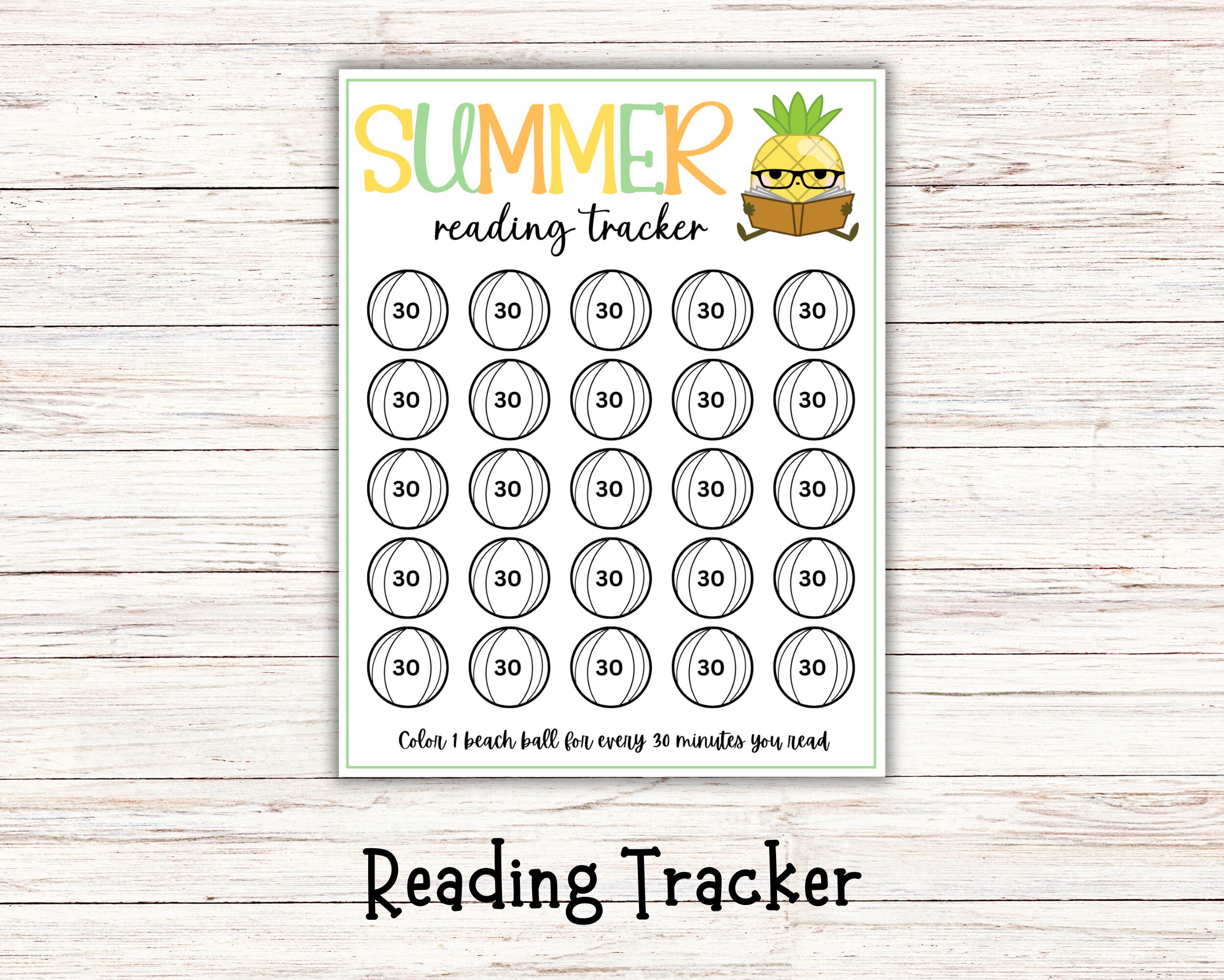 Printable Summer Reading Chart and Tracker, Summer Activities, Summer ...