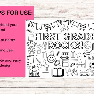 Back to School Coloring Pages - Printable Coloring Sheets for Preschool ...