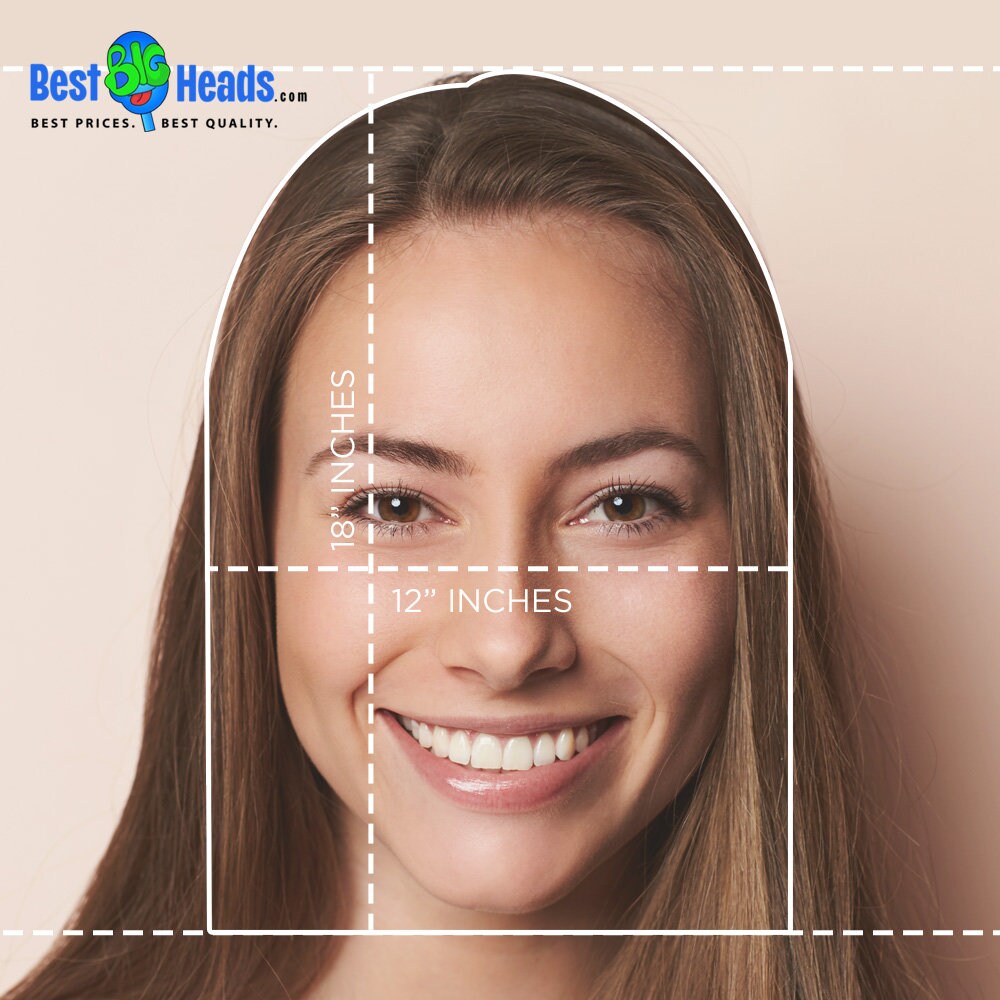Cutouts Use Any Photo Best BIG Heads™ Face Cutouts on Sticks Cardboard ...