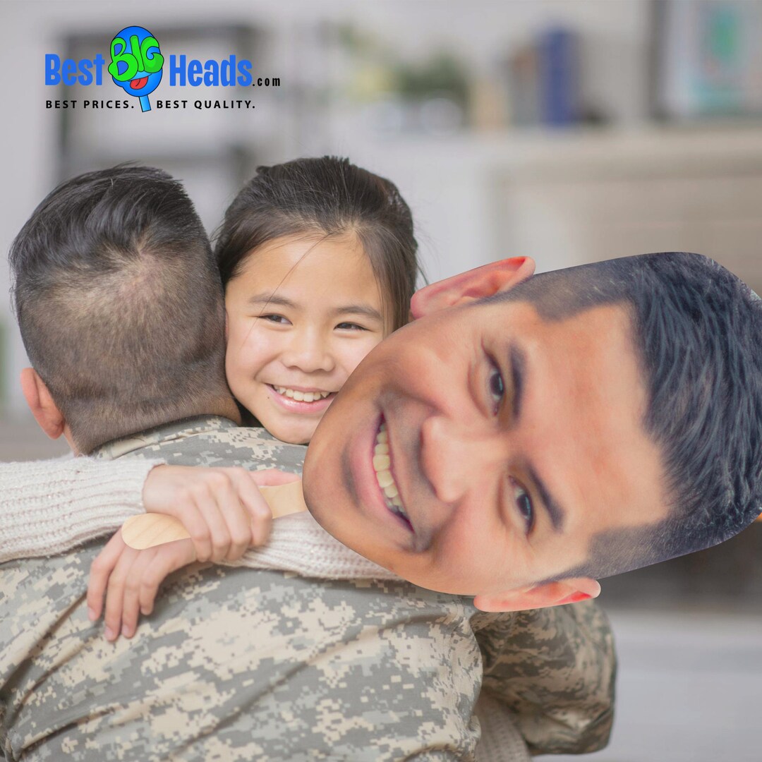 Veterans Honor Cutouts Best BIG Heads™, Photo Booth Props, Face on a ...