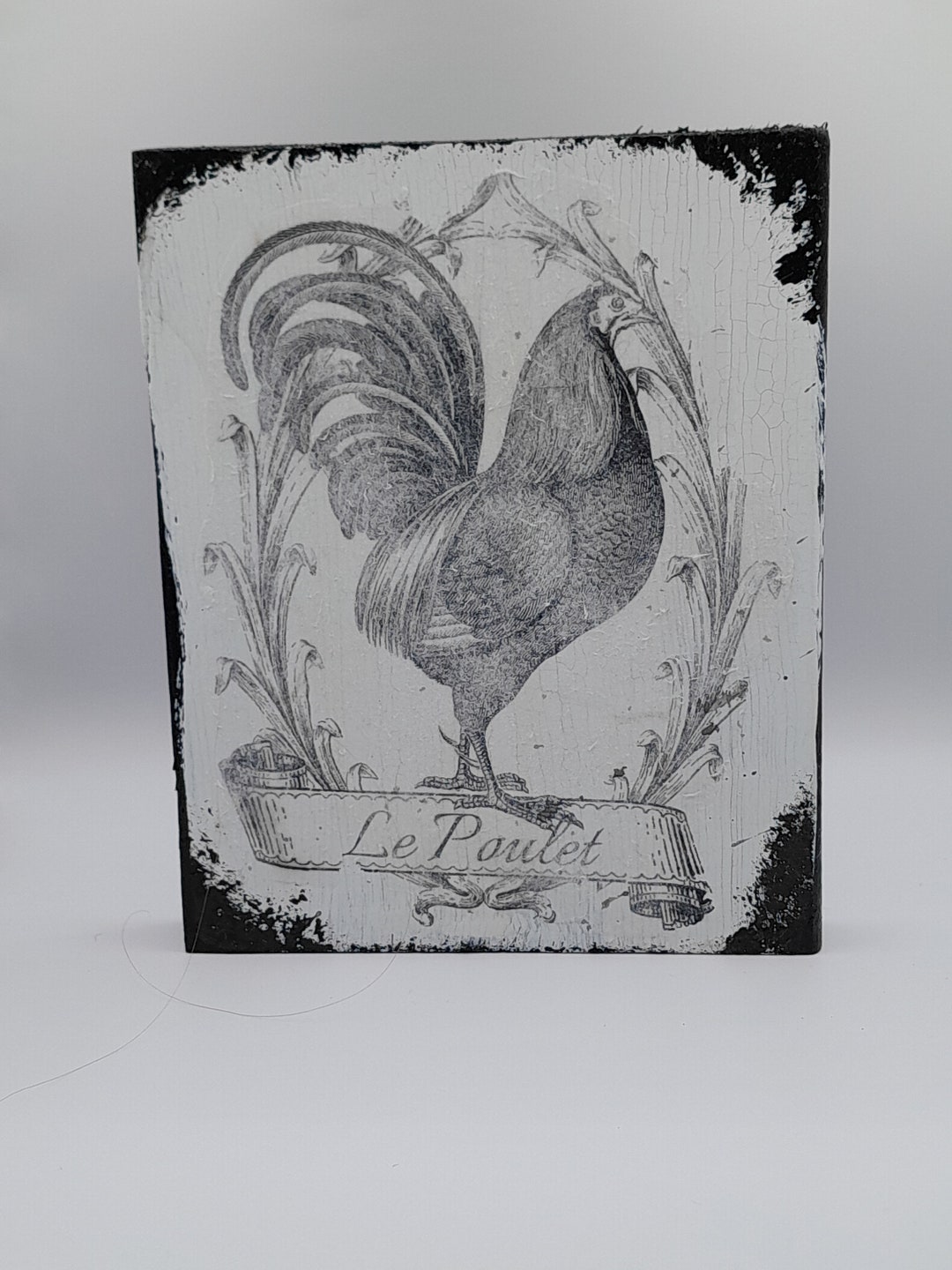 Chicken, La Poulet, Wooden Sign - Etsy