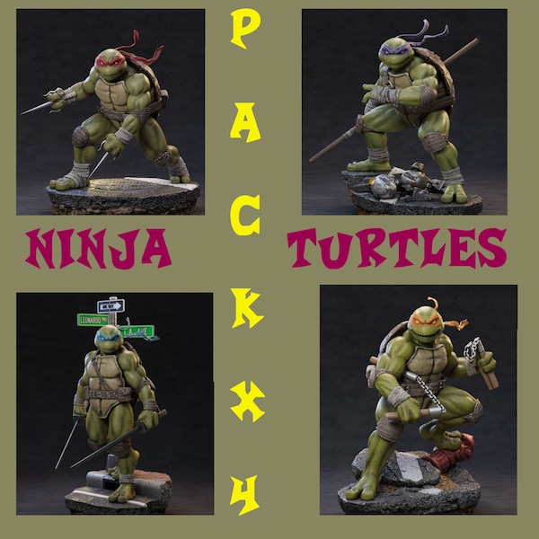 Tmnt Stl File - Etsy