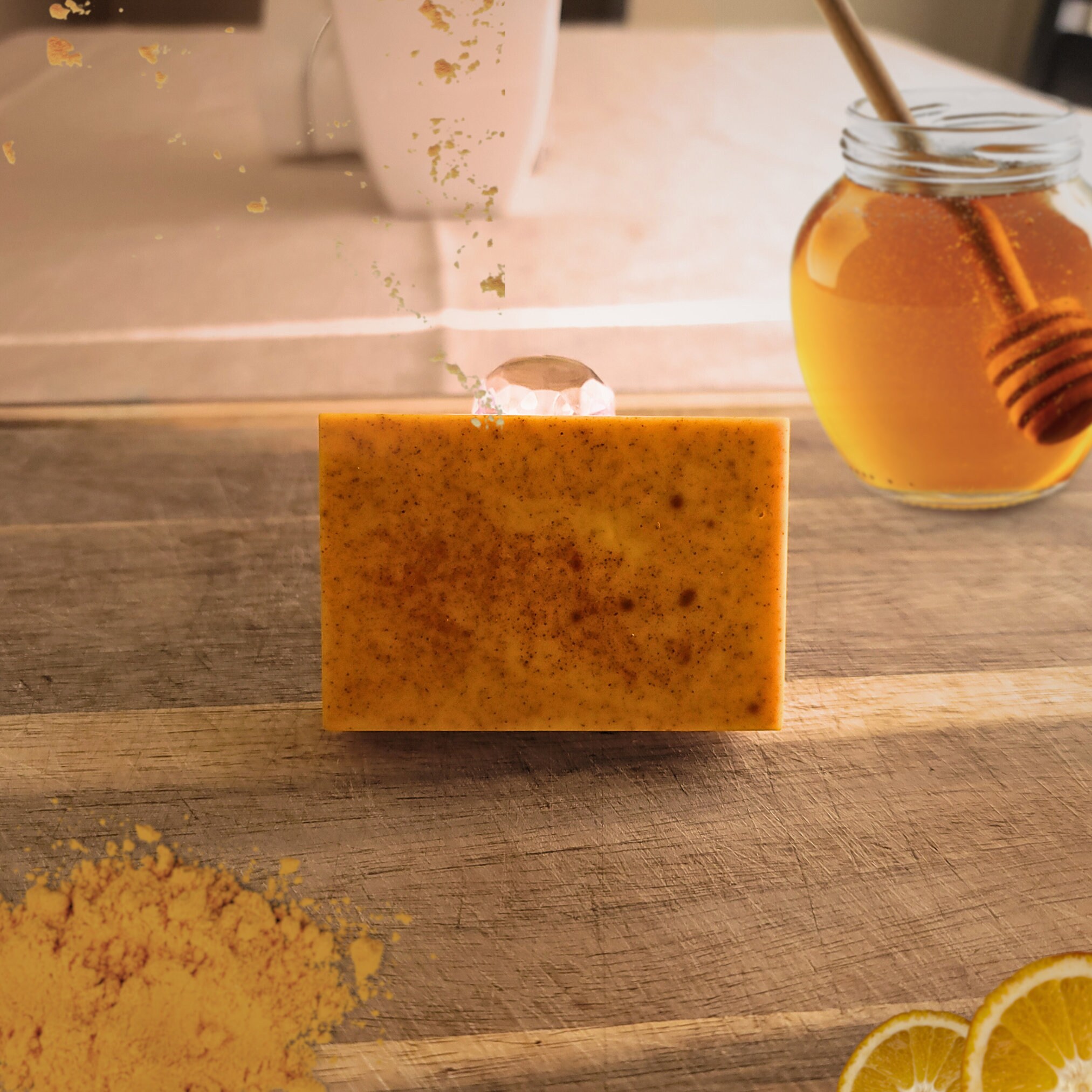 Glow up Turmeric Soap, Sulfate Free Soap, Face and Body - Etsy