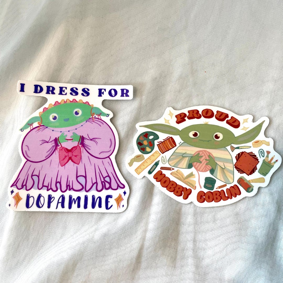 Goblincore Sticker Set | Cute Whimsical Stickers - Etsy