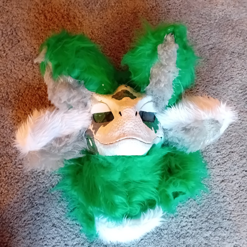 4-eared Dino Mask Fursuit Head (!READ DESCRIPTION!) - Etsy