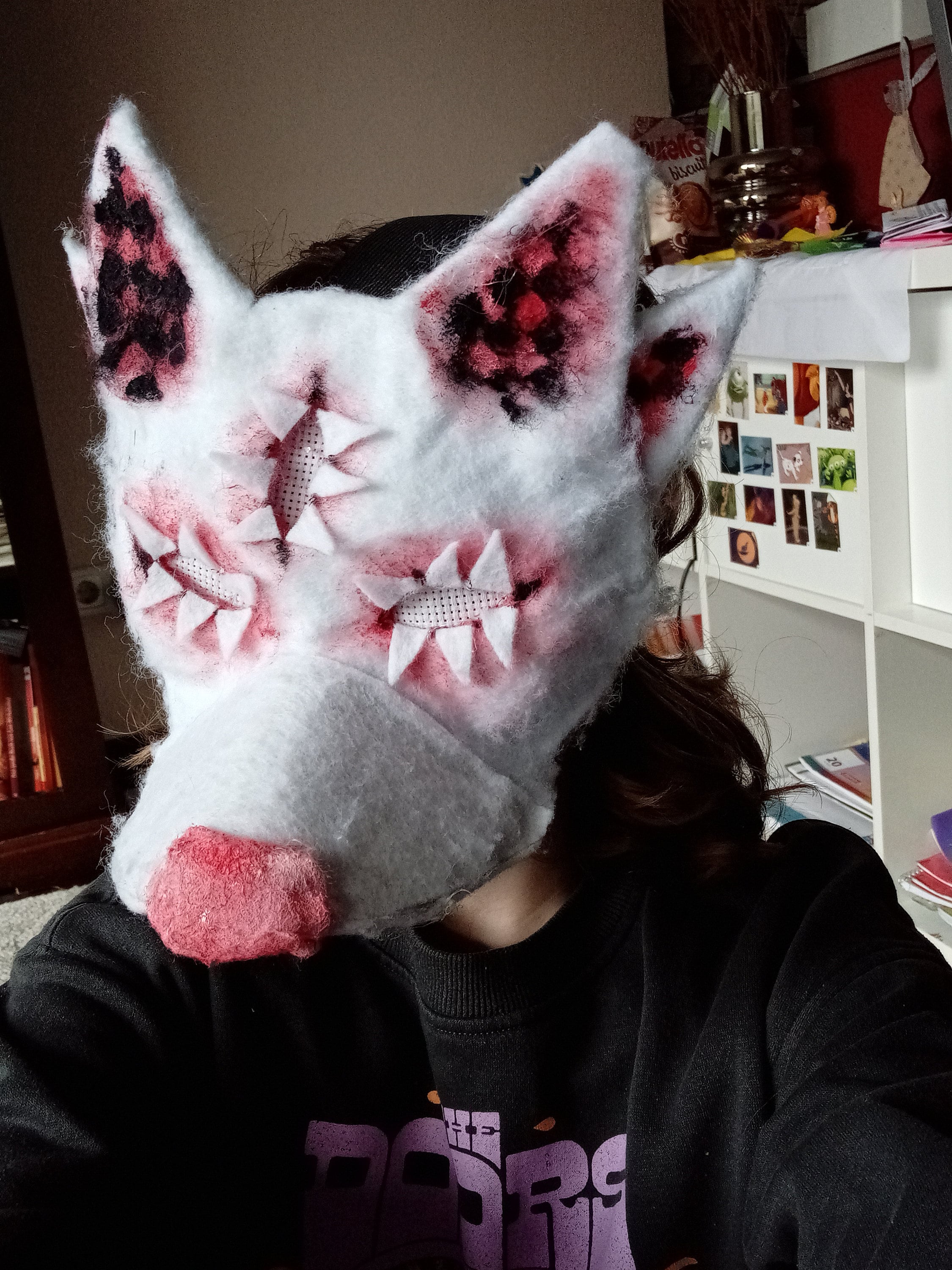 Wolfdog Therian/quadrobics Mask - Etsy