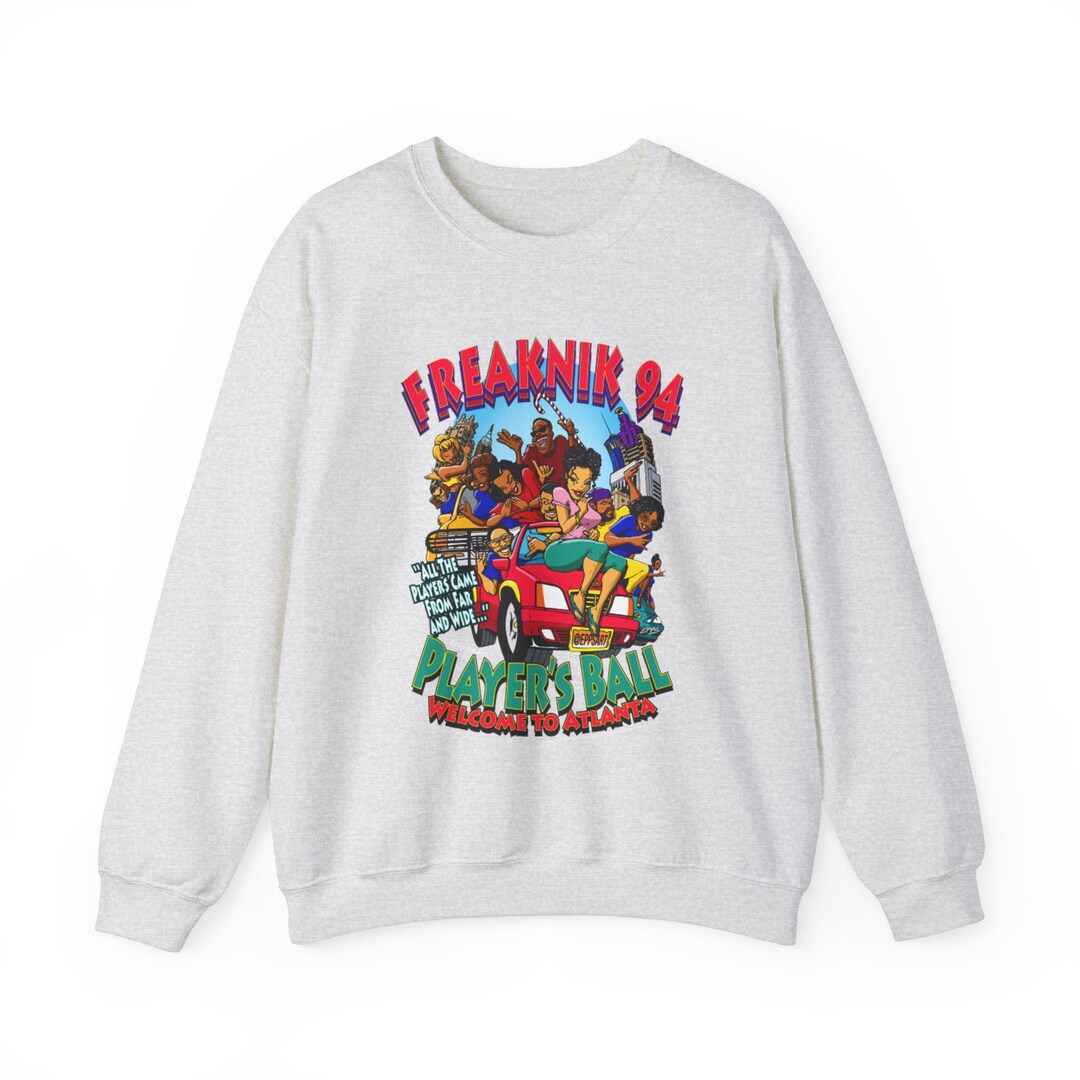 Vintage Logo Freaknik 94 Lightweight Crewneck Sweatshirt, Soft ...
