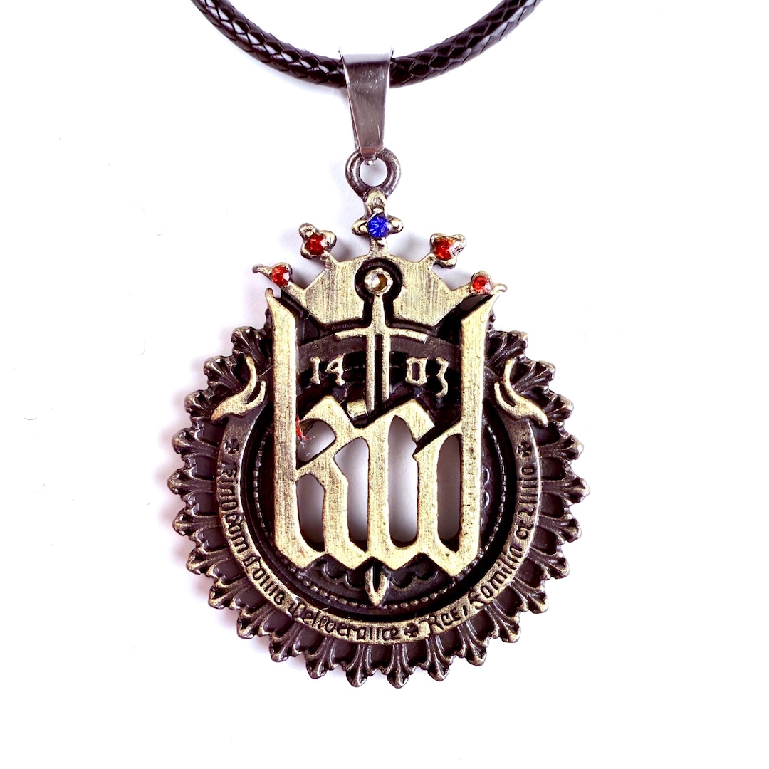 Kingdom Come Deliverance Logo Metal Necklace, KCD, KCD2 - Etsy