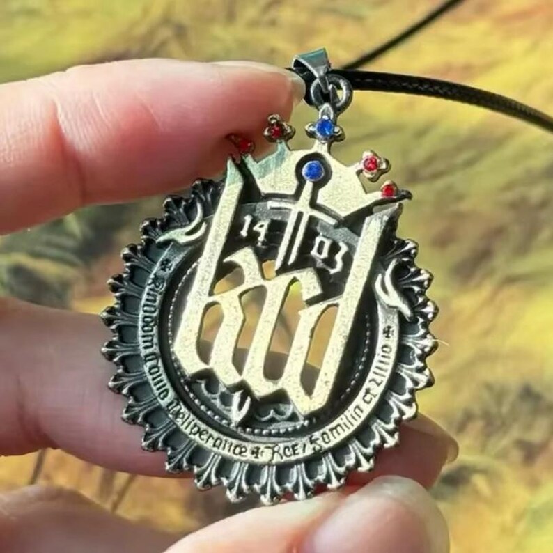 Kingdom Come Deliverance Logo Metal Necklace, KCD, KCD2 - Etsy