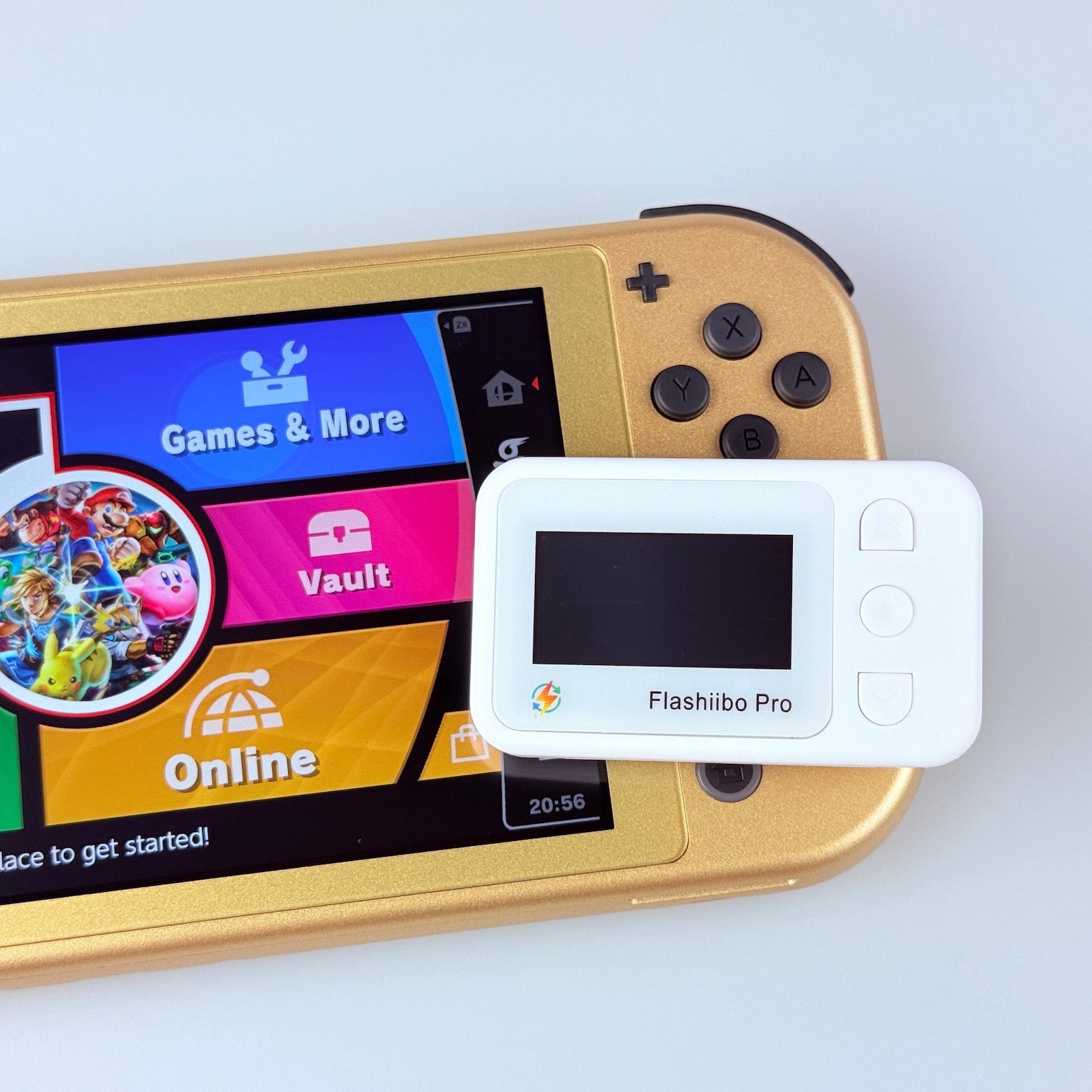 Flashiibo Pro NFC Emulator, 100 Save Lots Expandable to 3000, 1.4” OLED ...