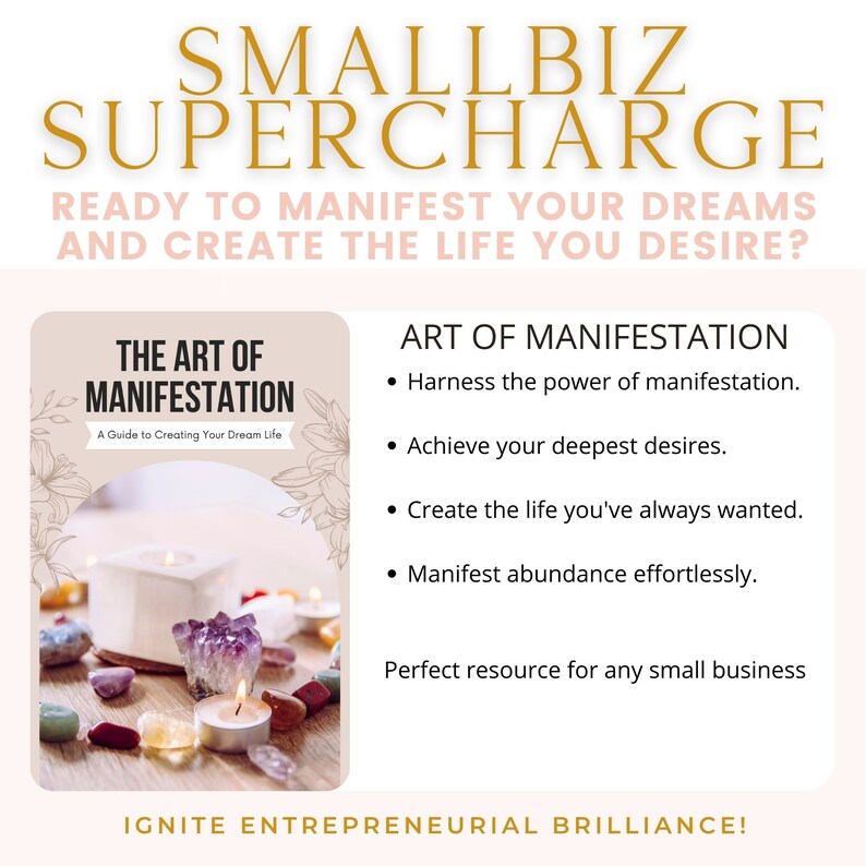 Mastering the Art of Manifestation: Unlock Your Potential 36 Page Ebook ...