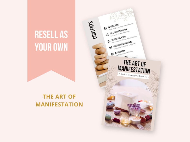 Mastering the Art of Manifestation: Unlock Your Potential - 36 Page ...