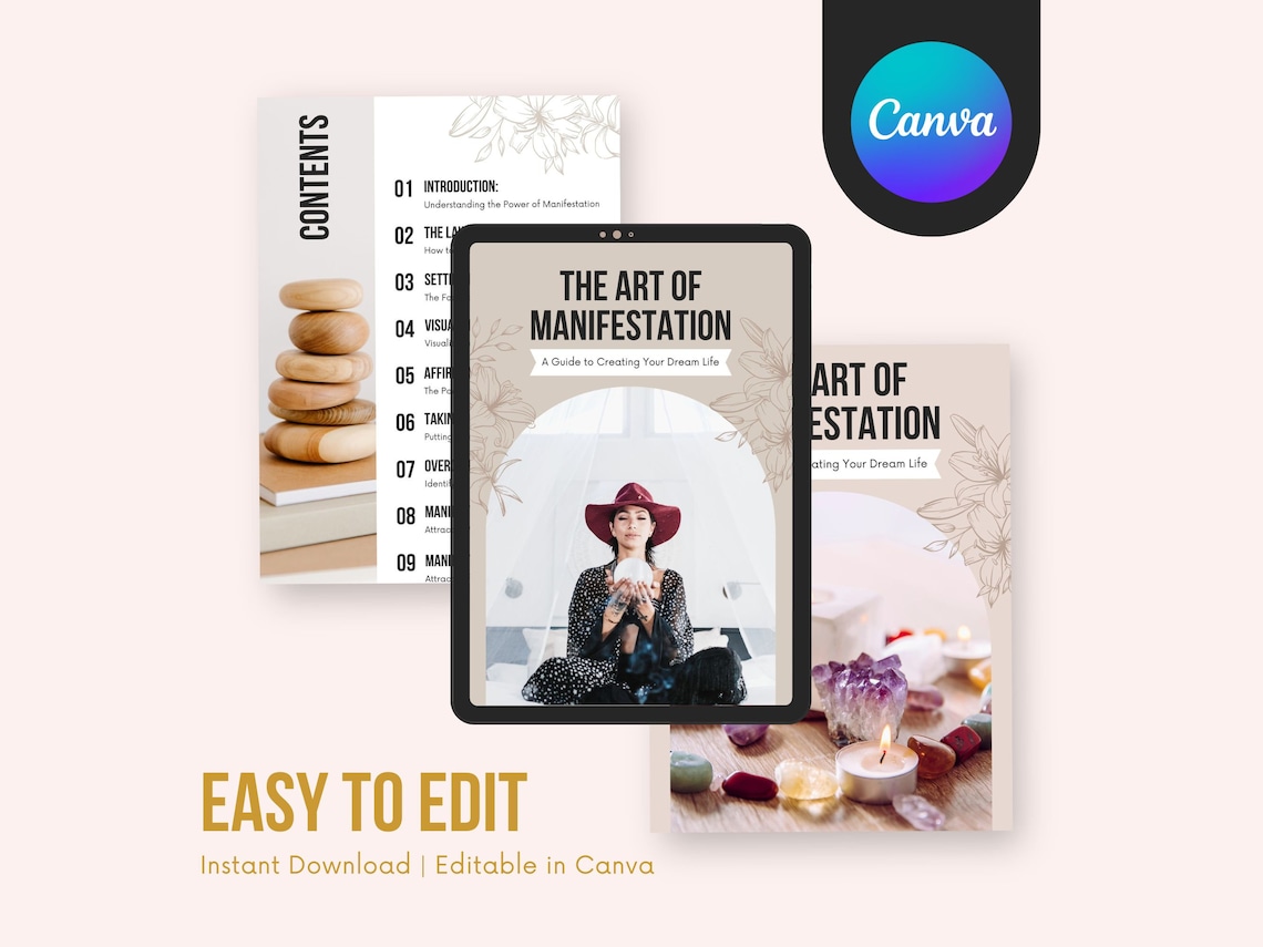 Mastering the Art of Manifestation: Unlock Your Potential 36 Page Ebook ...