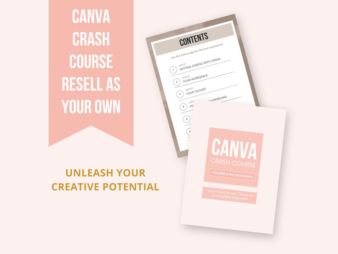 Unleash Your Creative Potential With Our Canva Crash Course Ebook! - Etsy