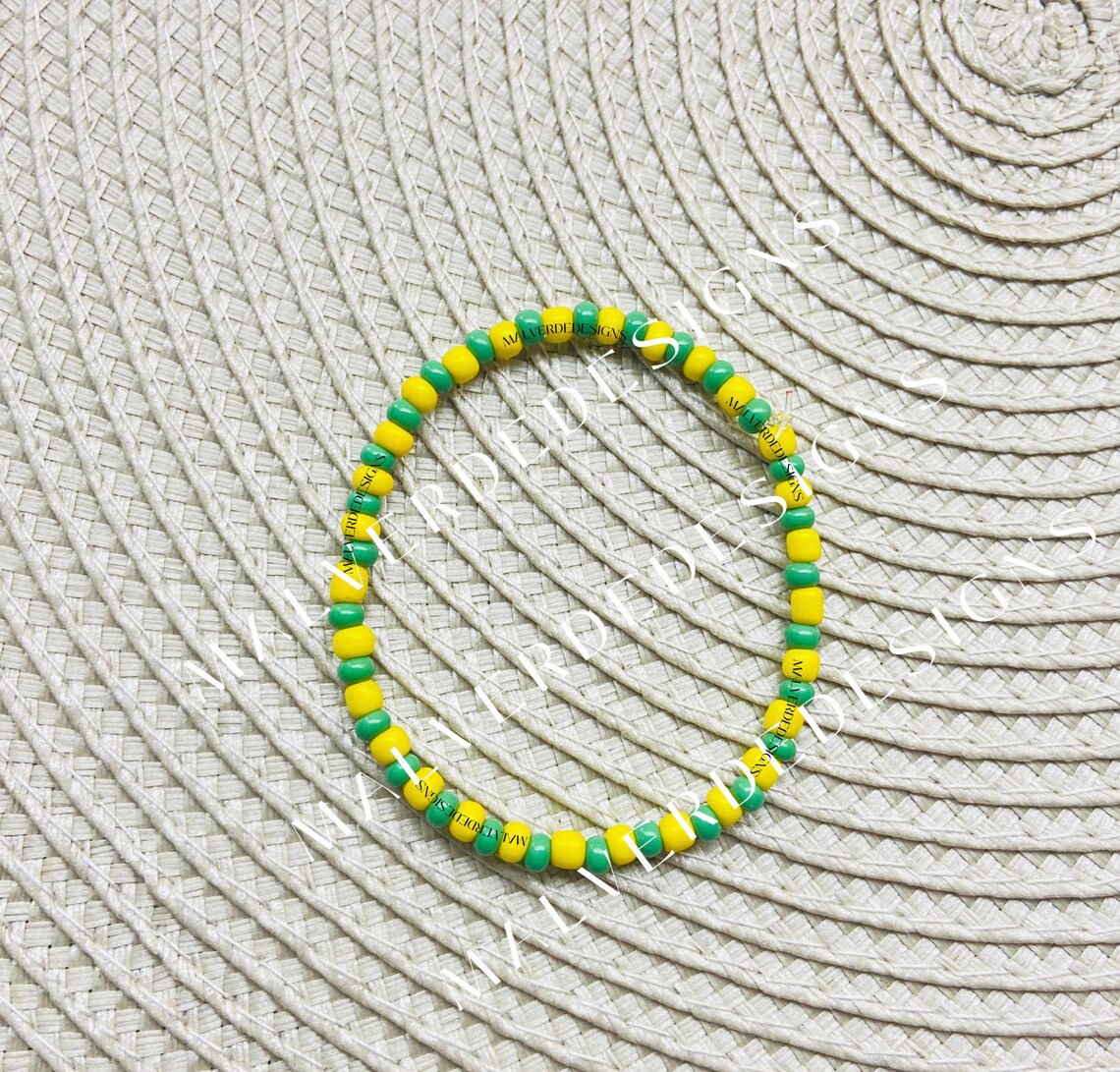 Orisha Santeria Eleke Bracelet, Obatala, Ogun, Orula, Yemaya, Elegua ...