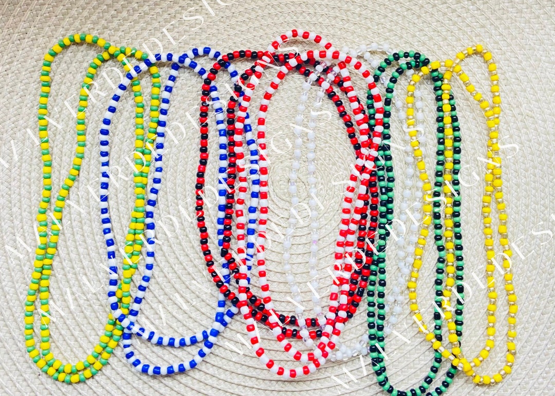 Orisha Santeria Eleke Necklace, Obatala, Ogun, Orula, Yemaya, Elegua ...