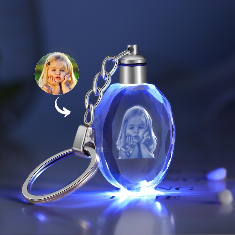 Crystal Keychain - Etsy