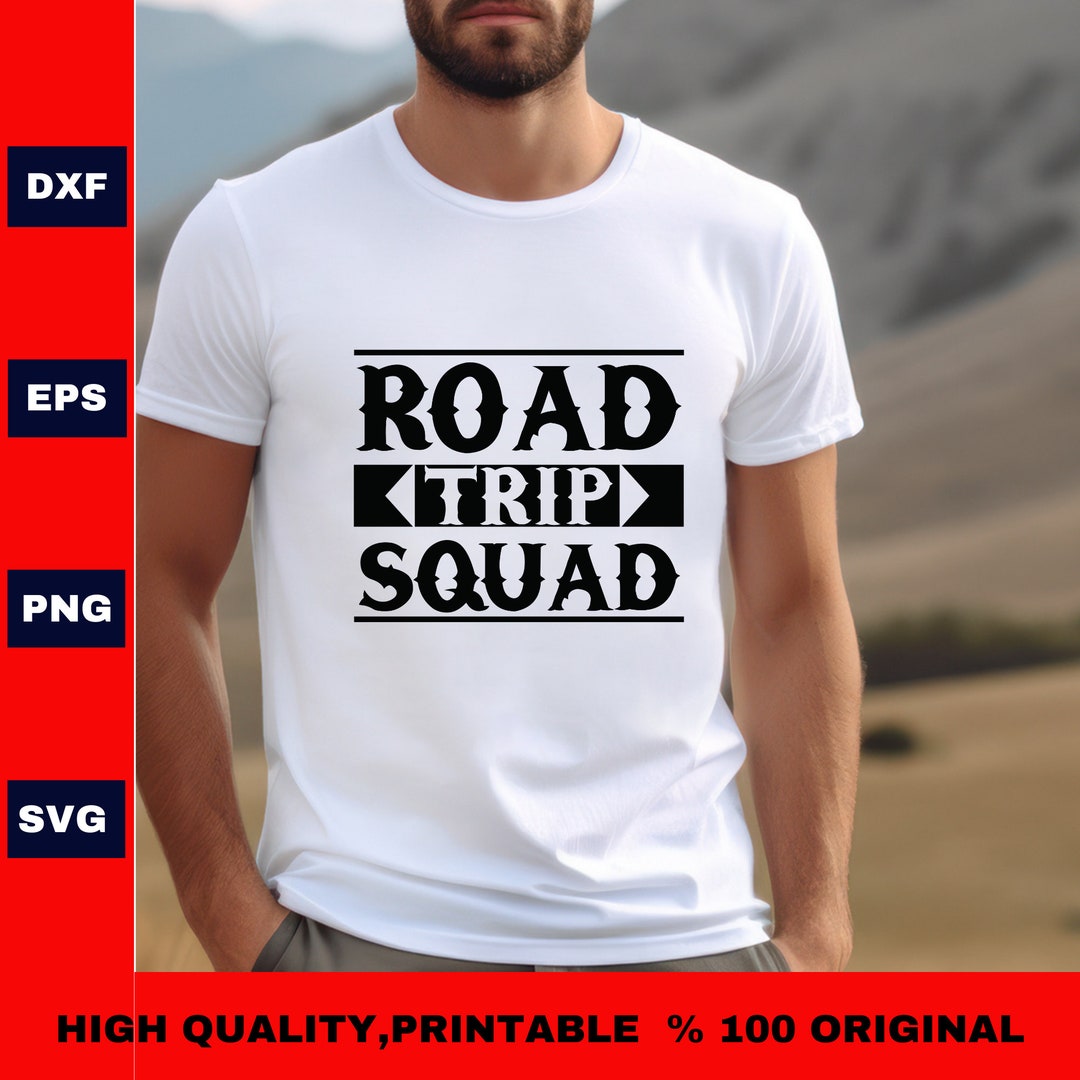 Road Trip Squad Svg Adventure SVG Summer Vacation Svg - Etsy