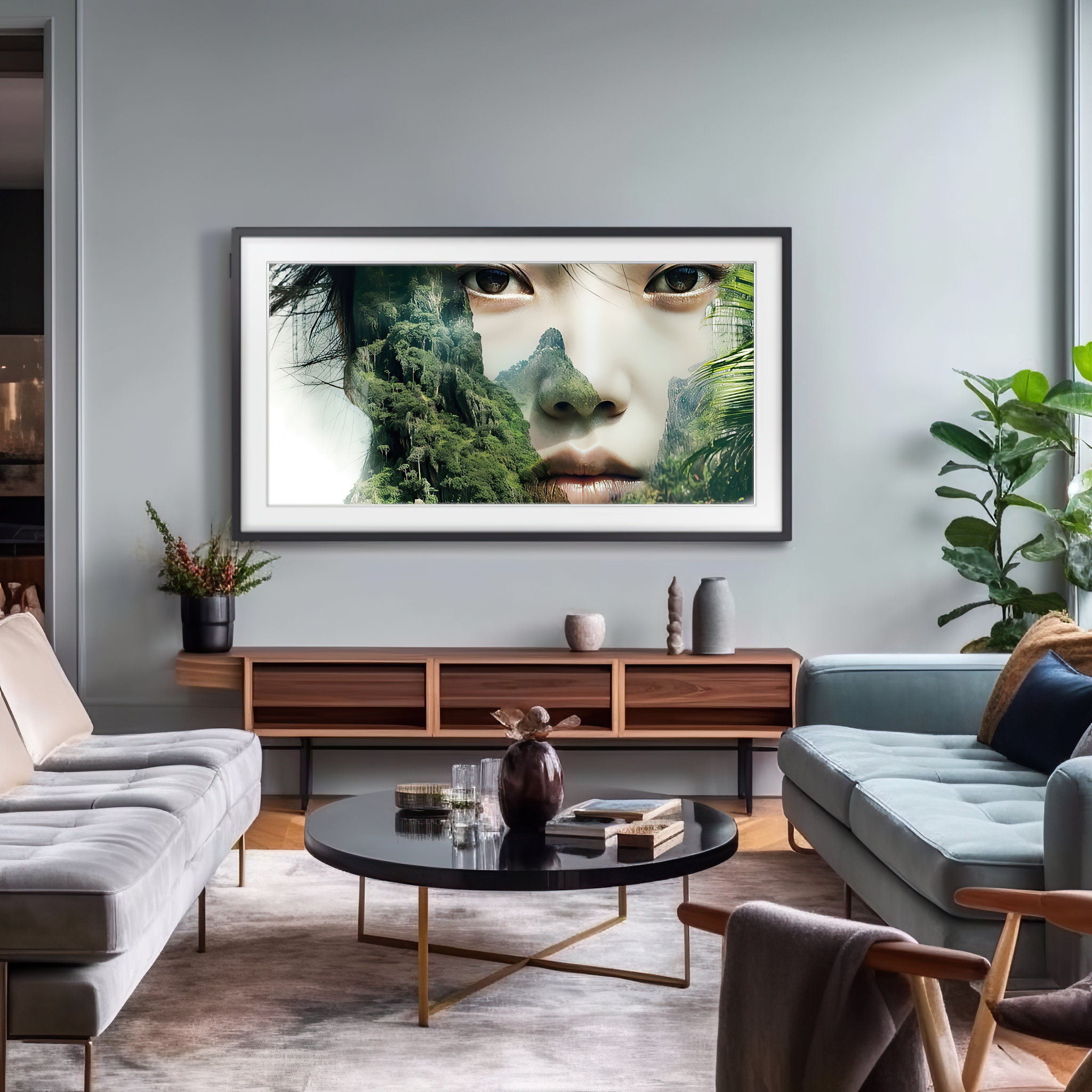 Frame TV Digital Art Bundle Portrait Women Abstract Highland Modern ...
