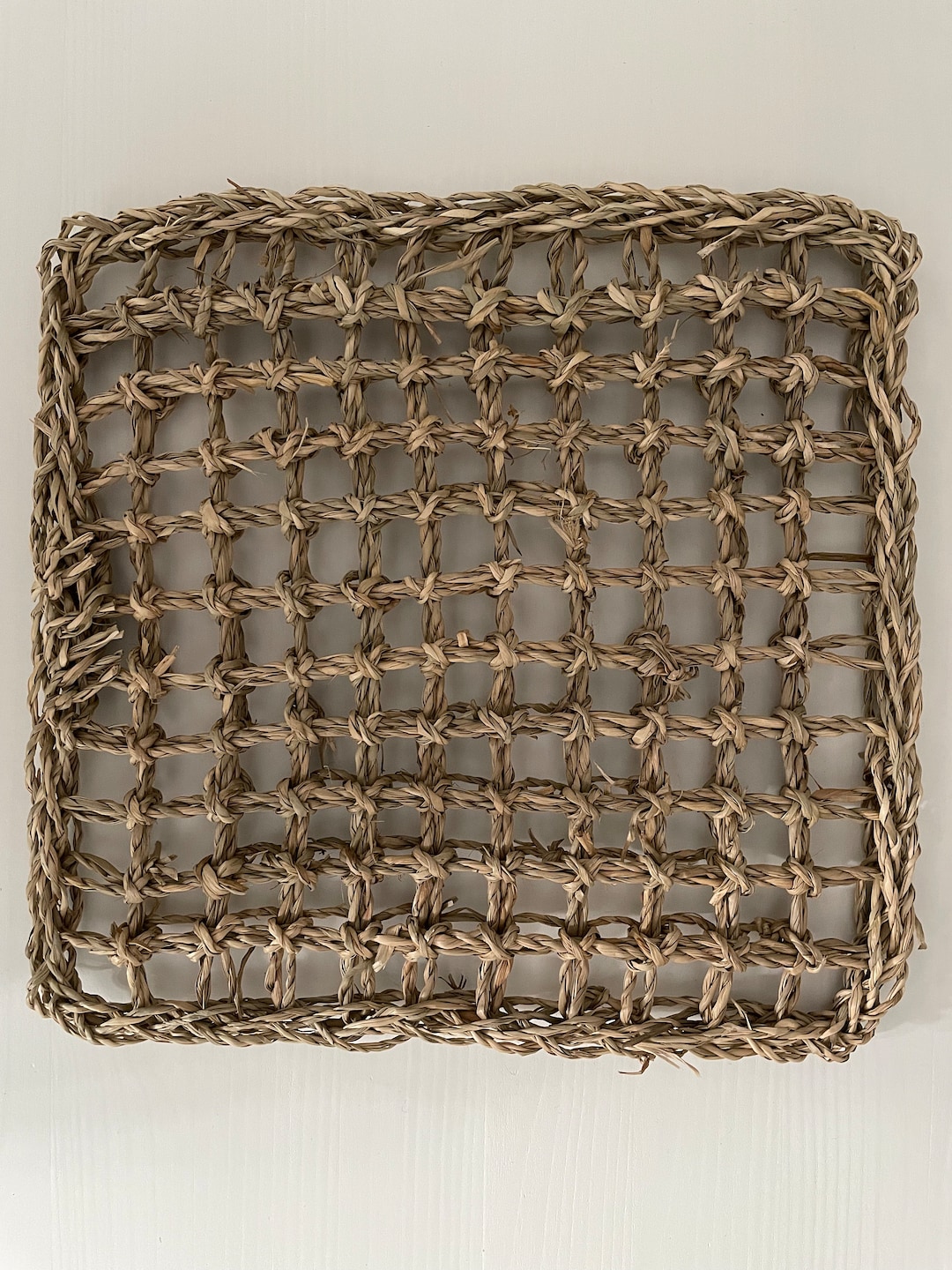 10" X 10" Seagrass Mat - Etsy