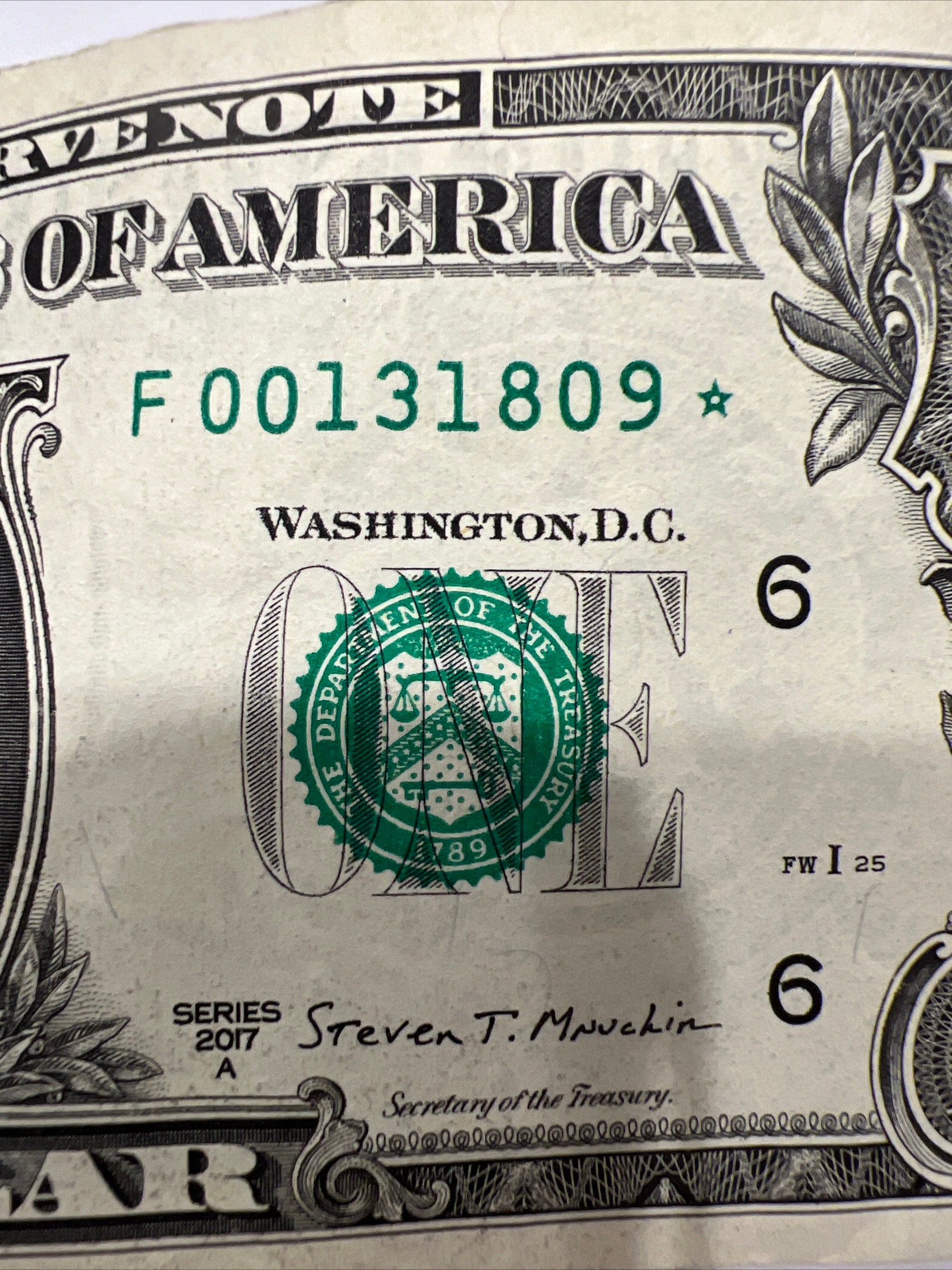 1 Dollar Star Note F00131809 - Etsy
