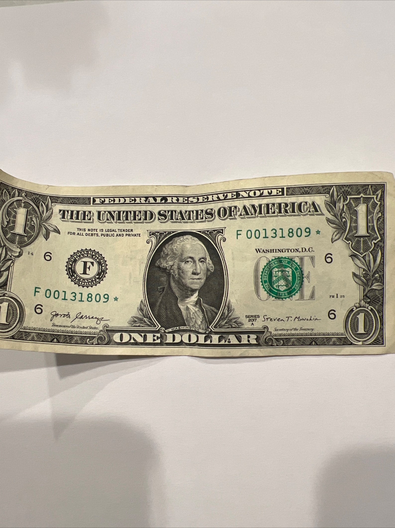 1 Dollar Star Note F00131809 - Etsy