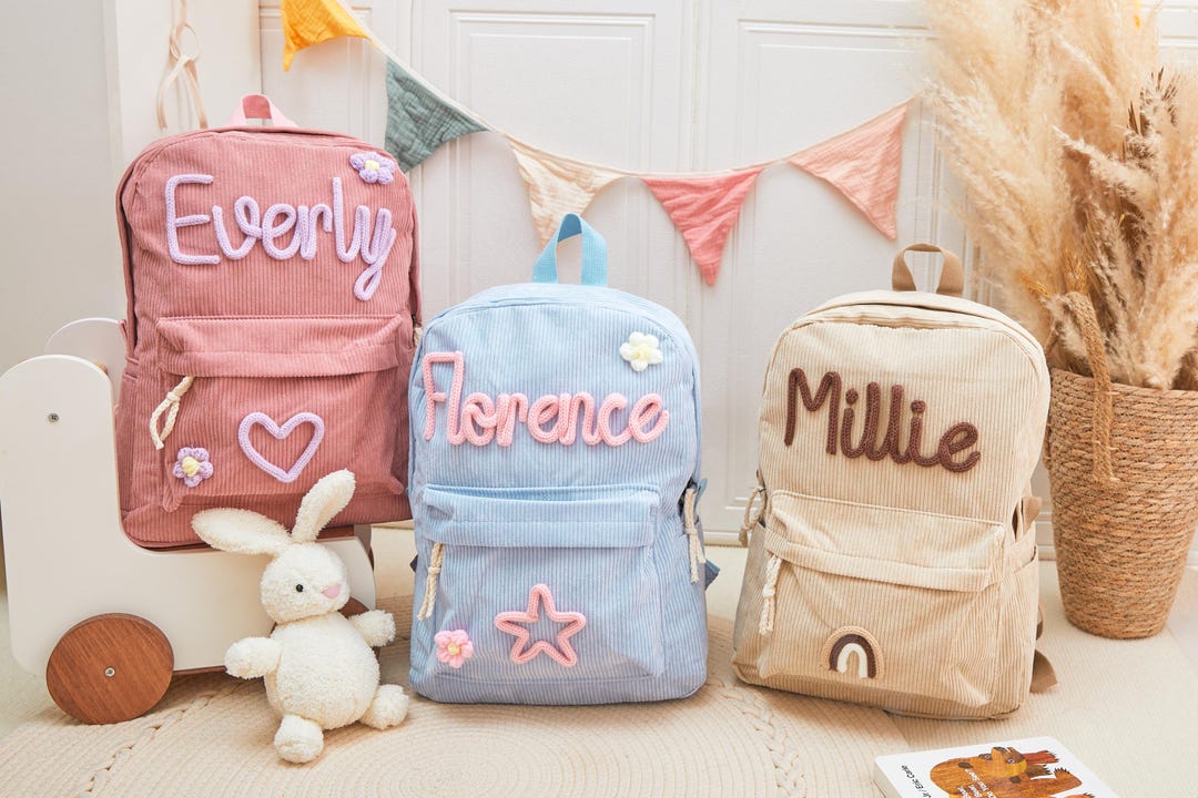 Personalised Toddler Name Backpacks , Pre-school Backpacks , Children's ...
