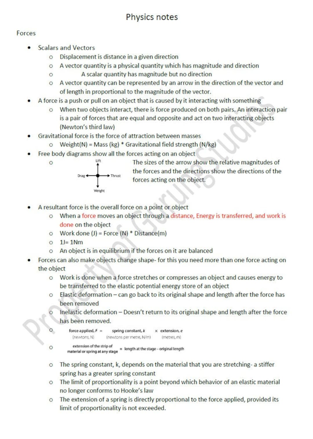 GCSE Physics Paper 2 Revision Notes | Grade 9 Achieved | Exam-focused ...