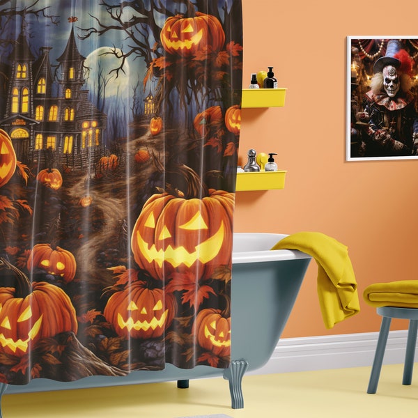 Haunted Mansion Shower Curtains - Etsy Canada