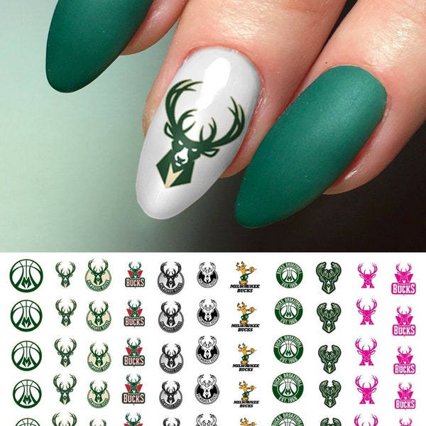 Basketball Nail Art - Etsy