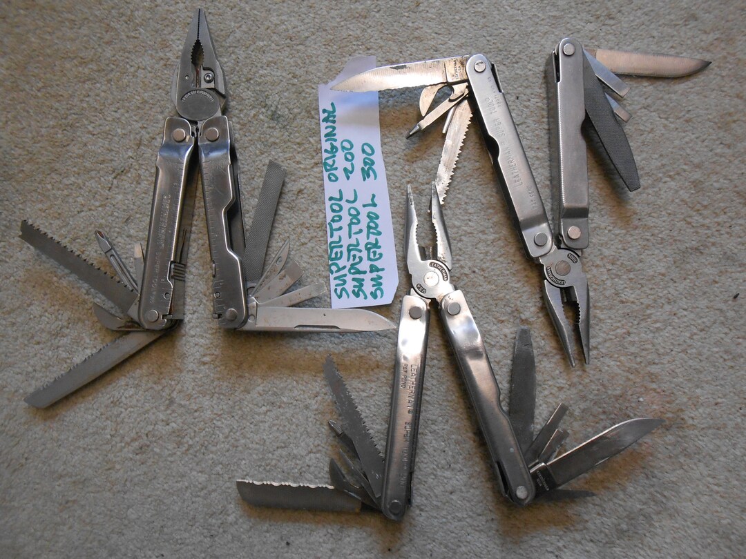 Leatherman Multitool, Leatherman Supertool Original Model Plus the 200 ...