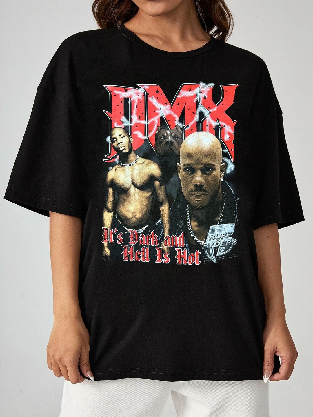 DMX Uniex Shirt Dmx Rap Music Hip Hop Rapper 90s Rip - Etsy