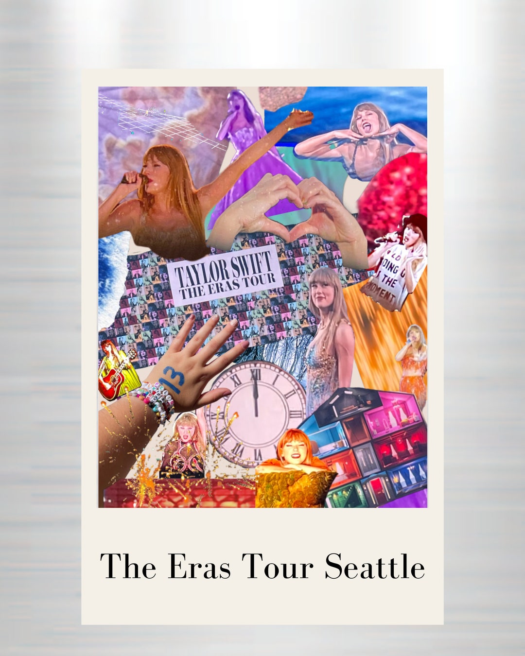 Eras Tour Magazine Style Collage, Digital File, PNG, PDF - Etsy