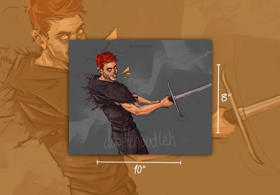 Gideon Nav - the Locked Tomb Print - Etsy